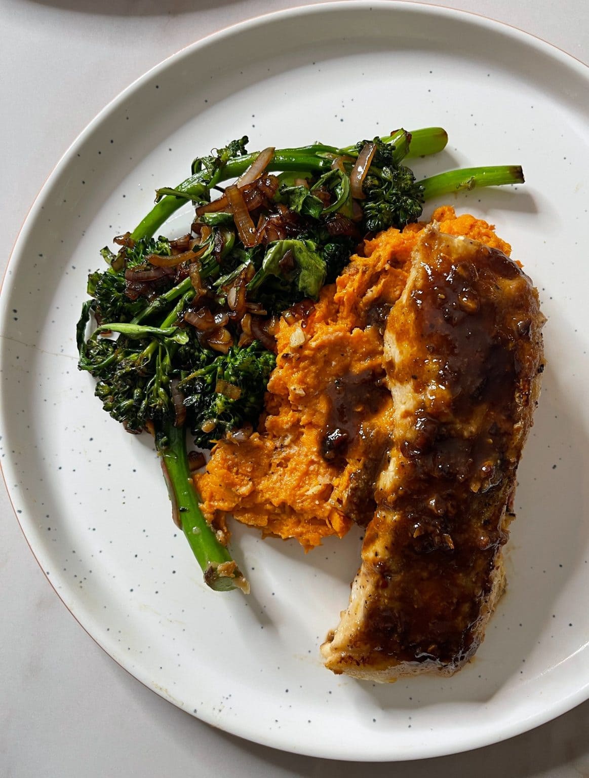Miso Ginger Cod with Sweet Potato Mash | Alix Traeger